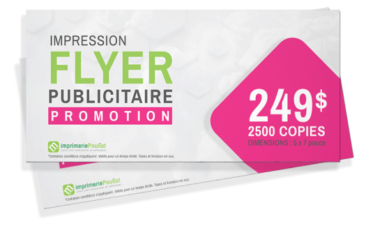 Création & Impression de Flyer Publicitaire Pas Cher - Montréal
